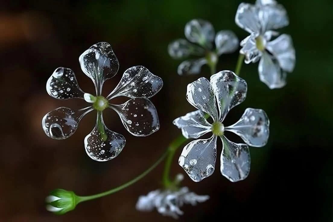 The Enchanting Glass Flower: Diphylleia Grayi - Culturemagazin®